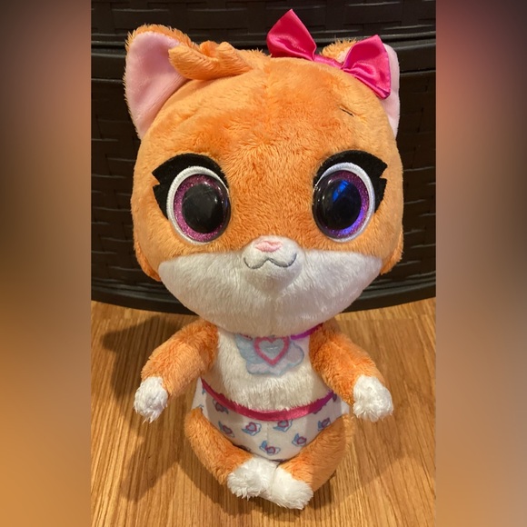 Disney | Toys | Disney Junior Tots Mia The Kitten Cuddle Plush Used ...